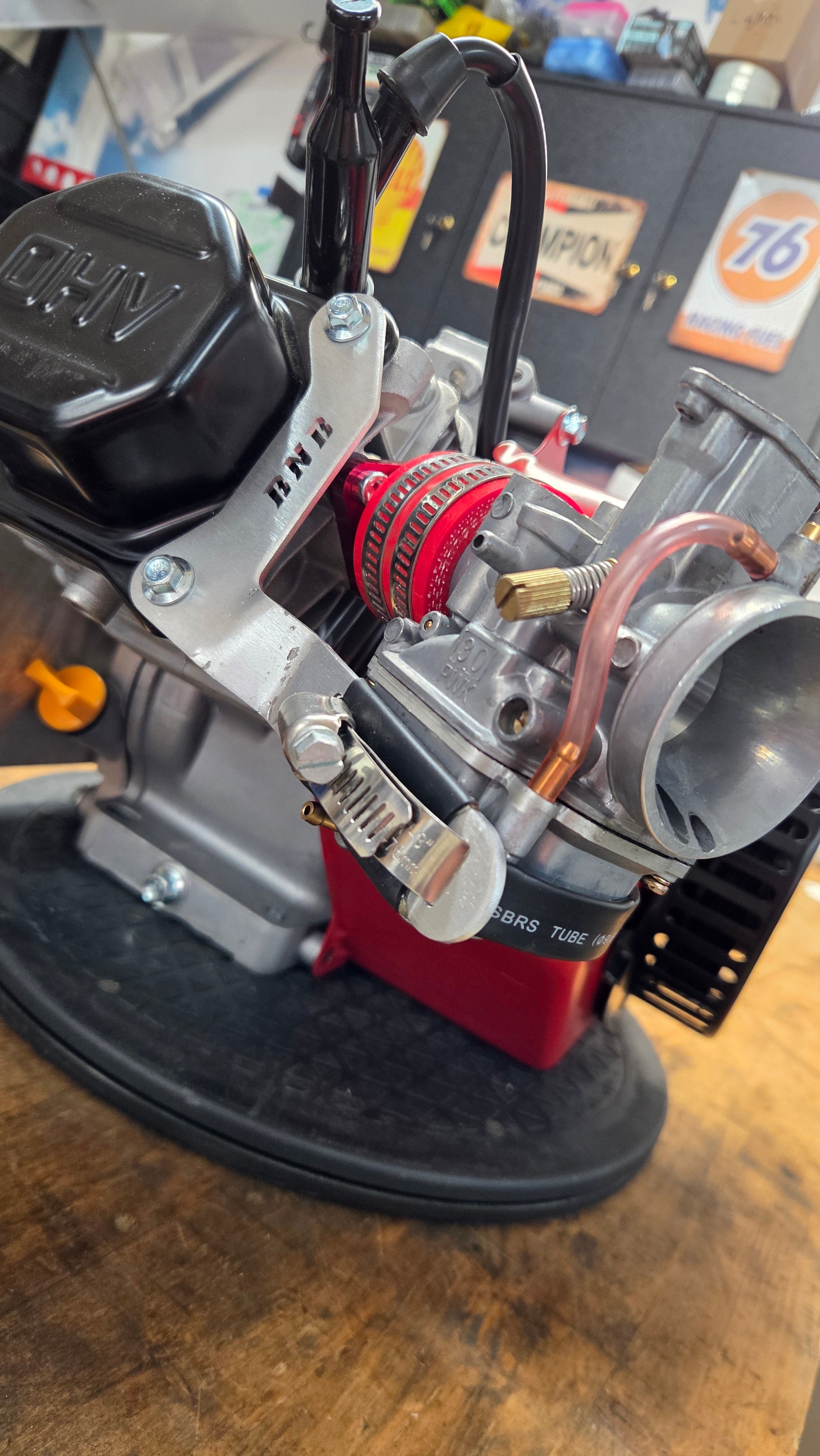 Small Block Carb Brace Kit Non Hemi 212 224 236 240 Predator Tillotson ...