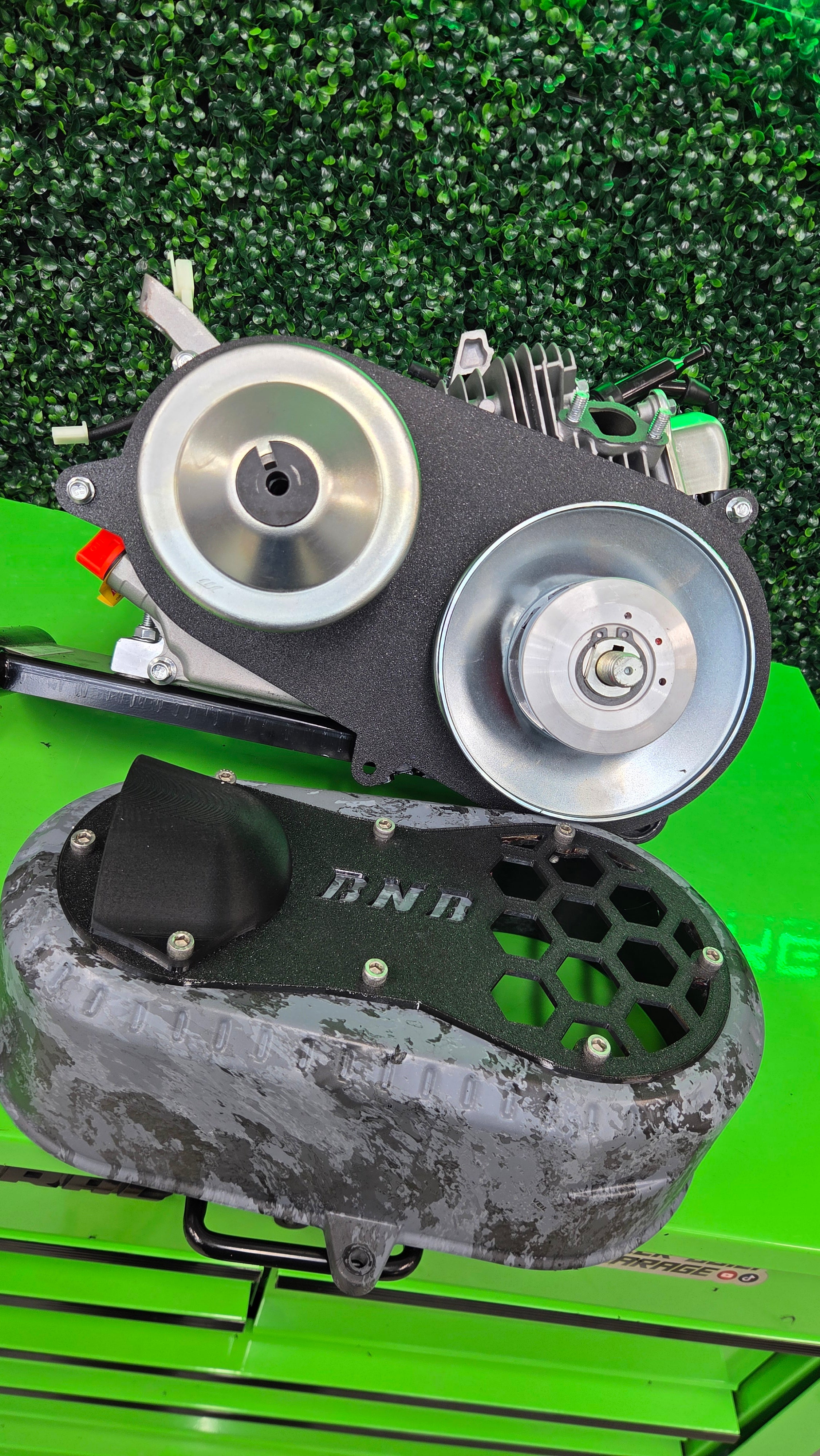 Coleman B200RSV Ram Air Torque Converter Enclosure ABS – Big Nasty Bikes
