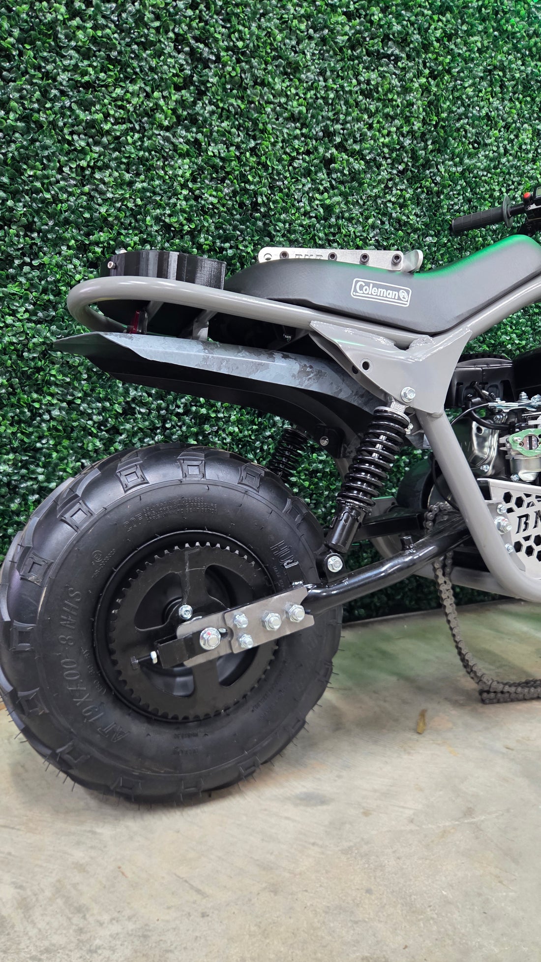 Coleman B200RSV Swingarm Extension Kit – Big Nasty Bikes